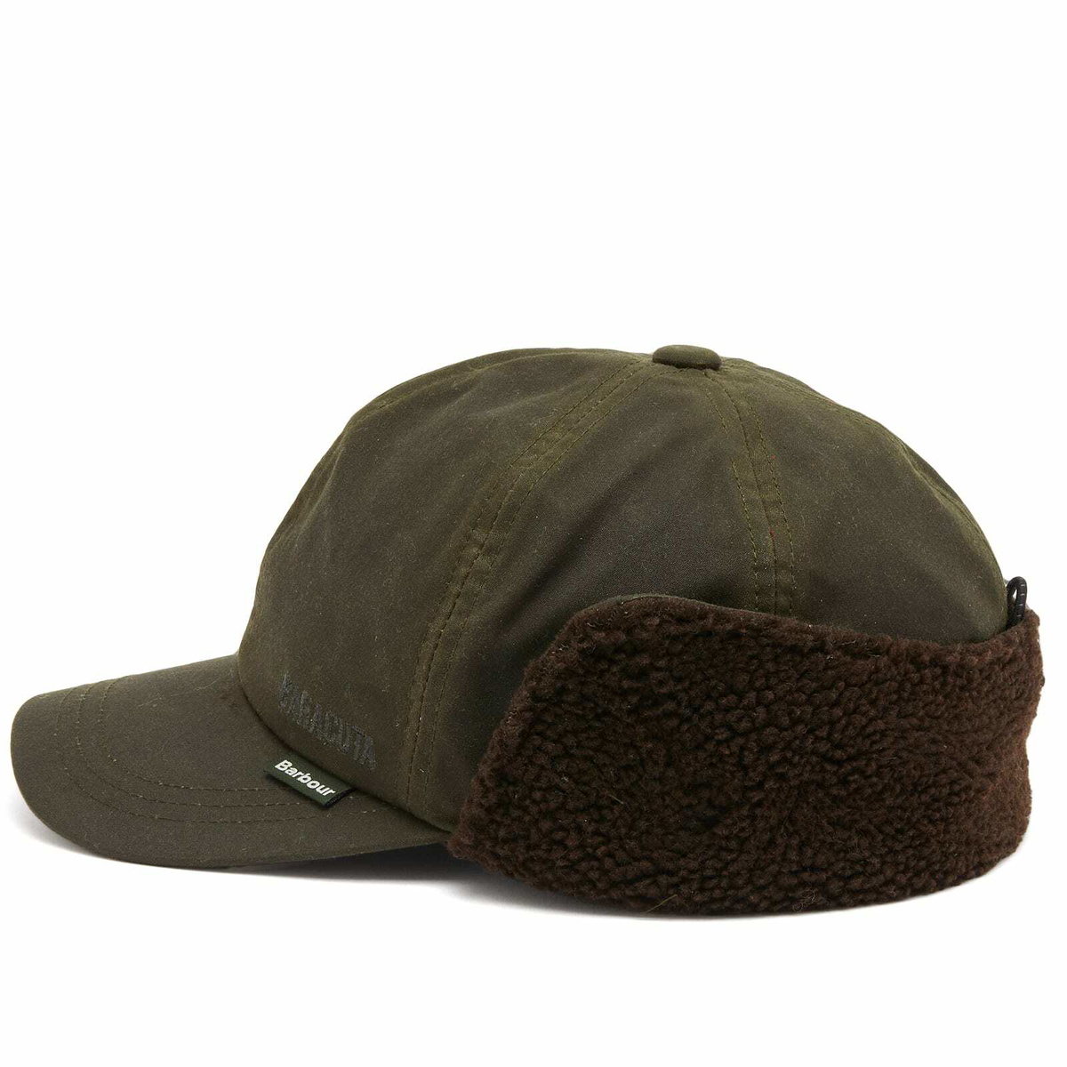 Barbour Men's x Baracuta Trapper Hat in Archive Olive Barbour