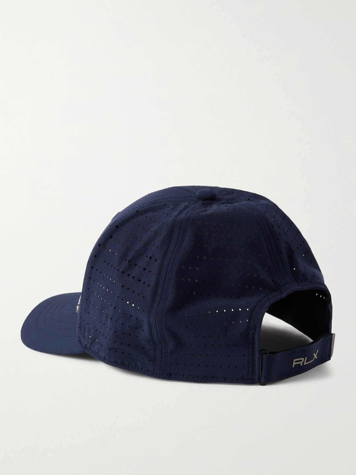 RLX Ralph Lauren - Logo-Appliquéd Perforated Recycled Shell Golf Cap ...