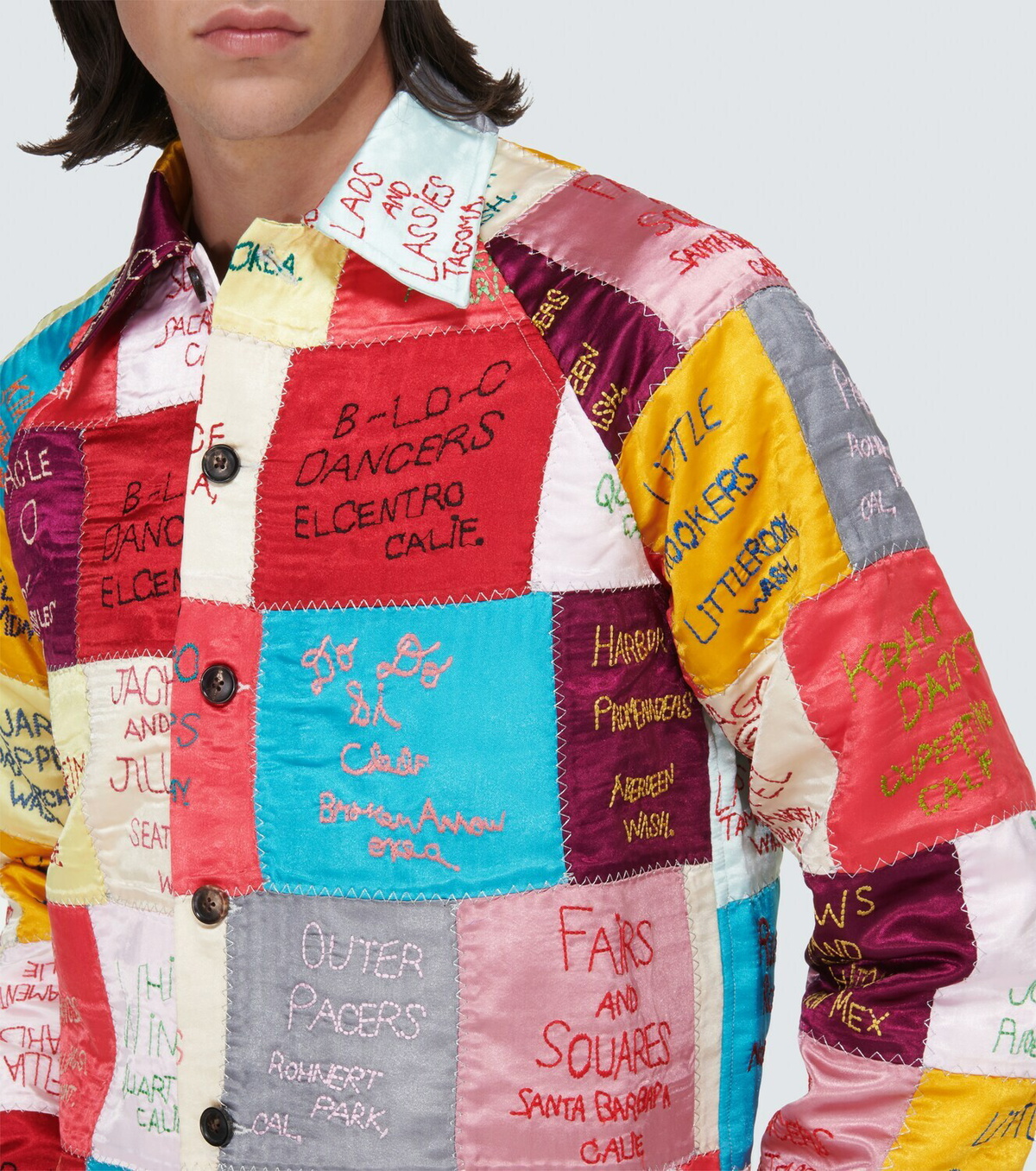 Bode Swing Dance cropped jacket Bode