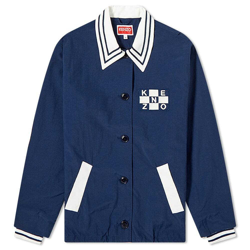 Kenzo Women's Sailor Coach Jacket in Midnight Blue Kenzo