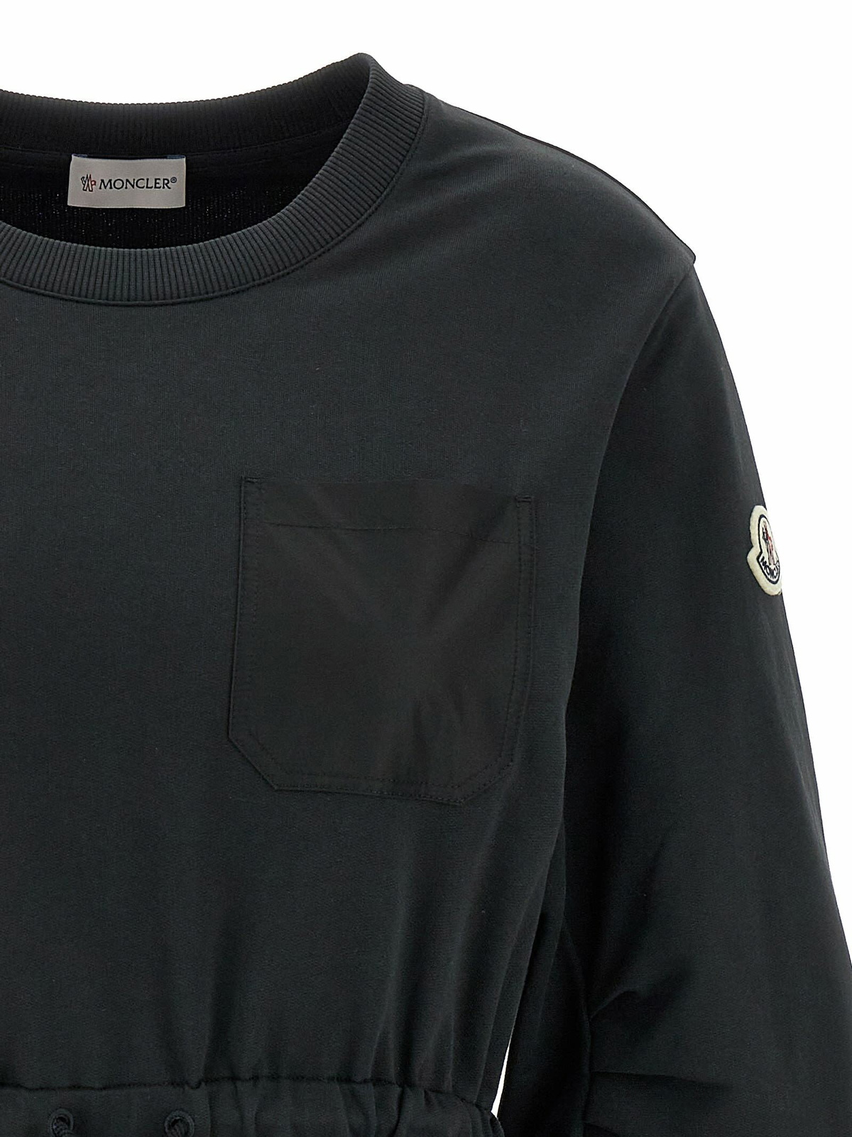 Moncler Two-material Dress Moncler