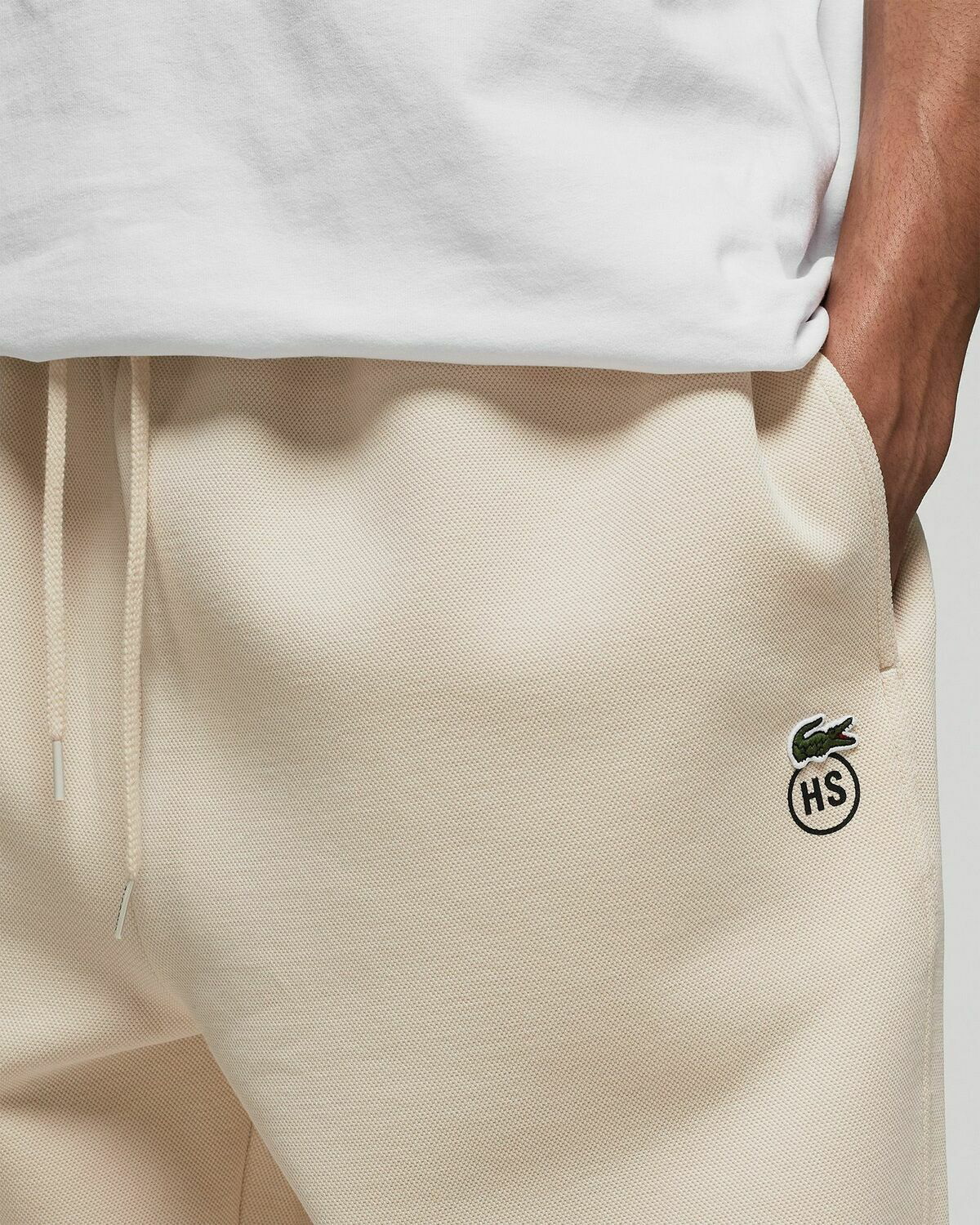 Lacoste X Highsnobiety Trainingsanzüge Hos./Zus. White Sweatpants Lacoste