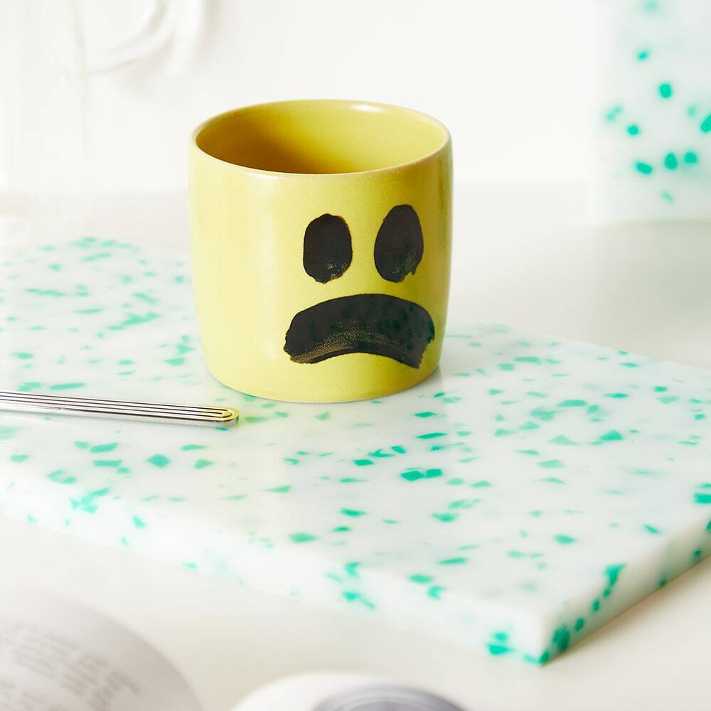 KIOSK48TH X Katrine Würtz :-( Mood Mug in Yellow KIOSK48TH