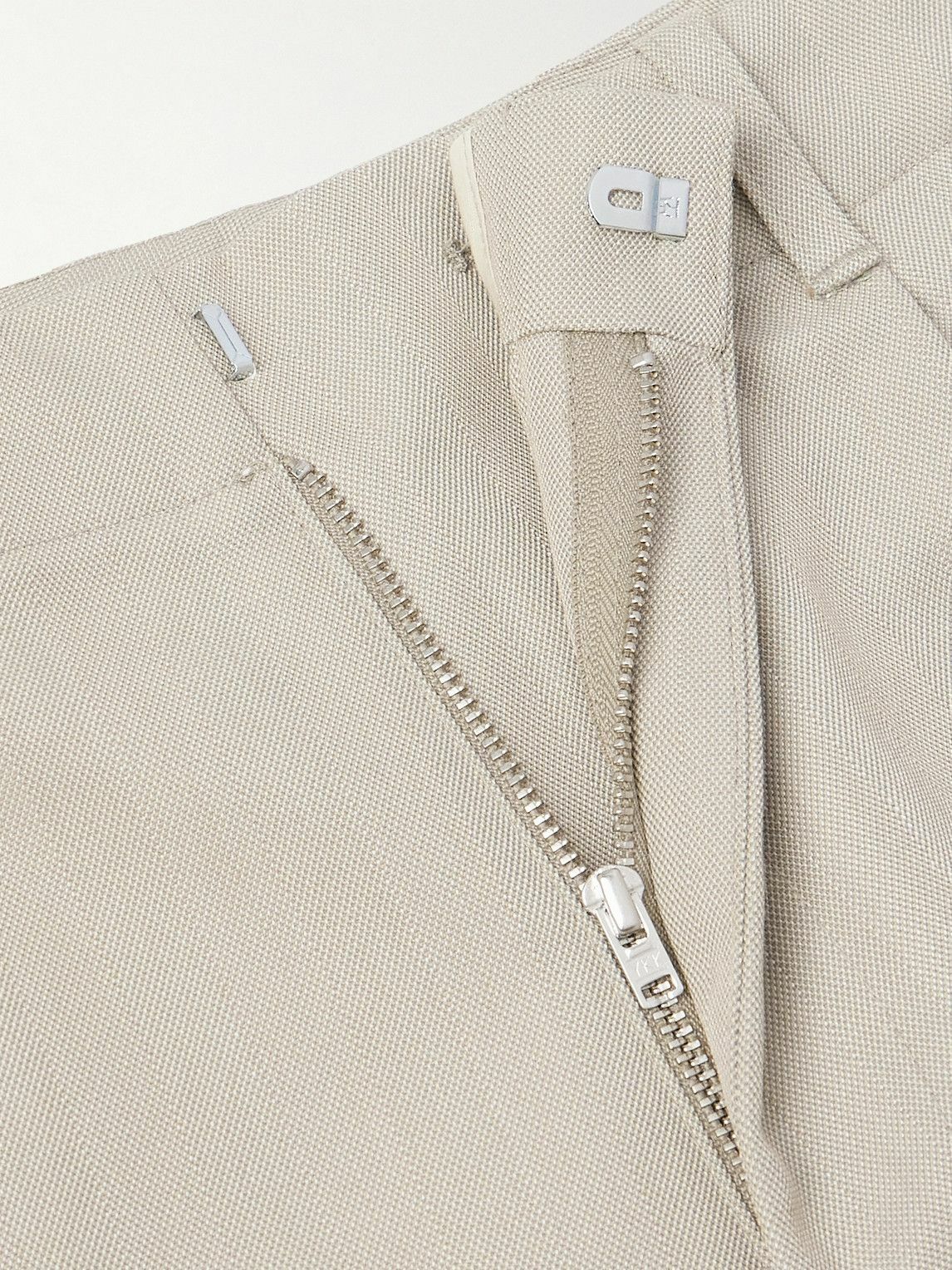 Our Legacy - Borrowed Straight-Leg Pleated Woven Chinos - Neutrals Our ...