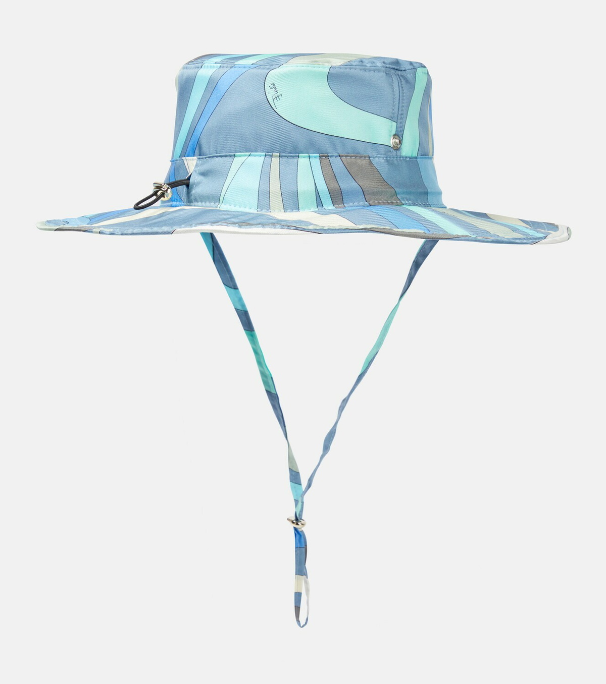 Pucci - Marmo-print silk twill bucket hat Emilio Pucci