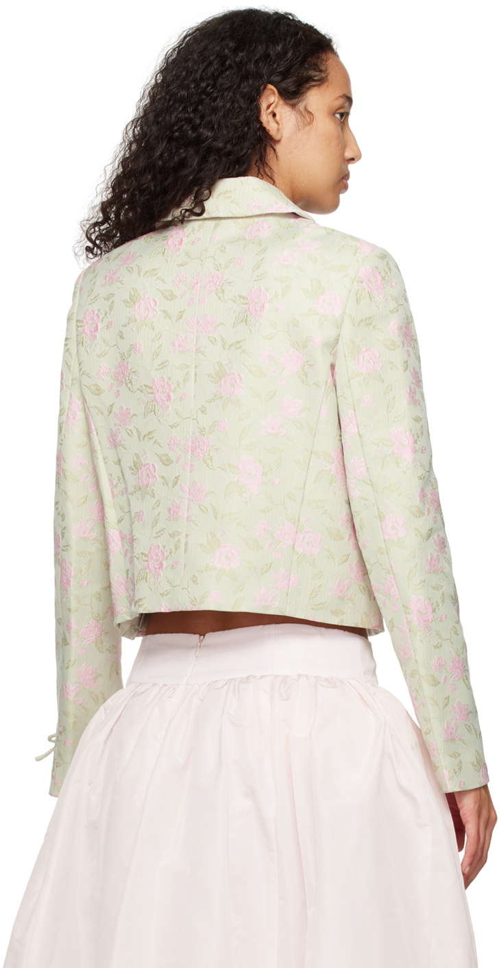 Sandy Liang Green Ditto Jacket Sandy Liang