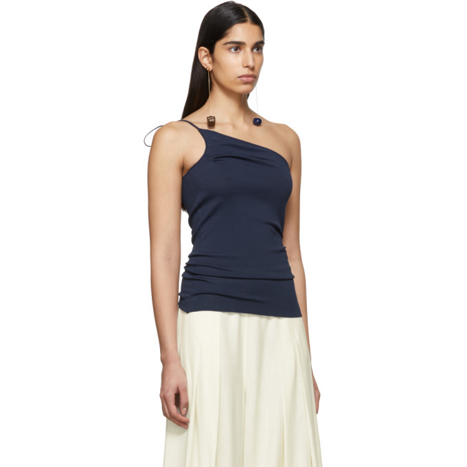 Jacquemus Navy La Maille Asti Tank Top Jacquemus