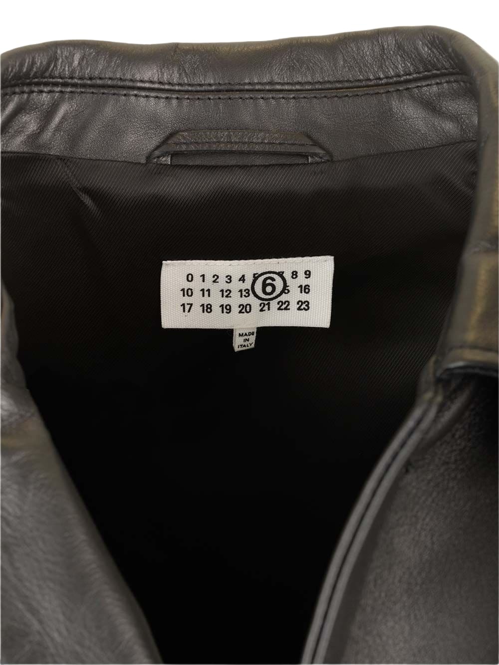 MM6 Maison Margiela Leather Jacket MM6 Maison Margiela