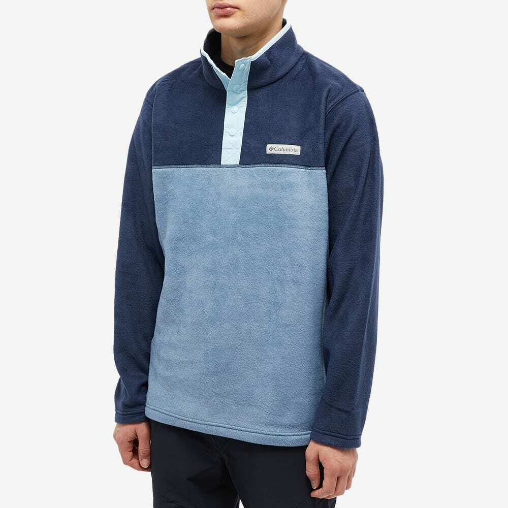 Columbia Men's Steens Mountain Half Snap Fleece in Bluestone Columbia