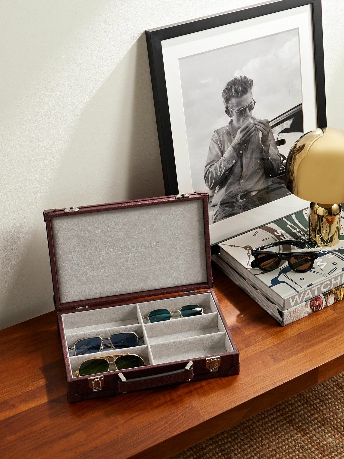 Jacques Marie Mage - Large Full-Grain Leather Collector's Case Jacques ...