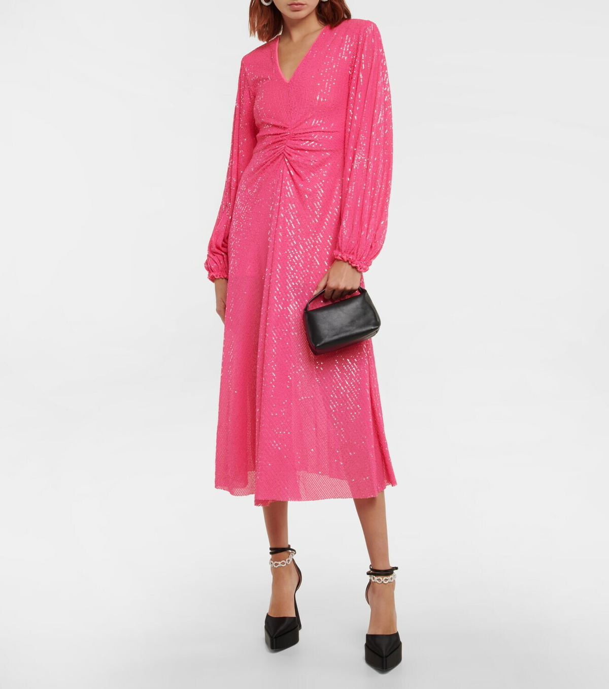 Rotate Birger Christensen Sequined midi dress ROTATE Birger Christensen