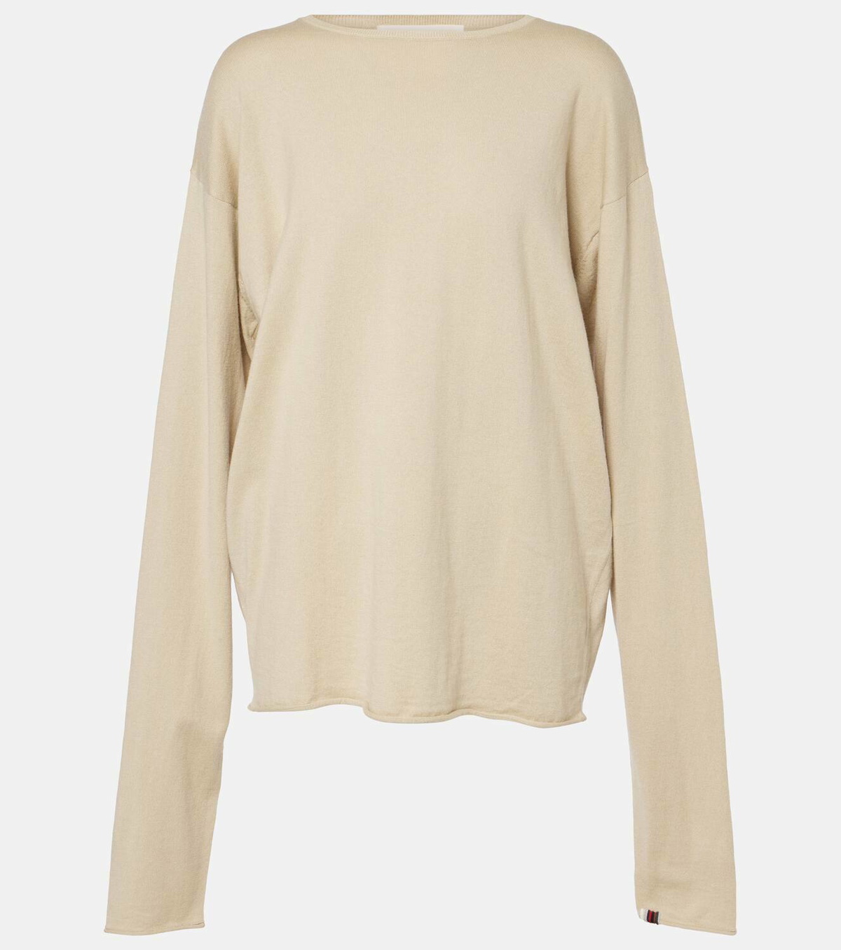 Extreme Cashmere N°347 Aries cotton and cashmere top extreme cashmere