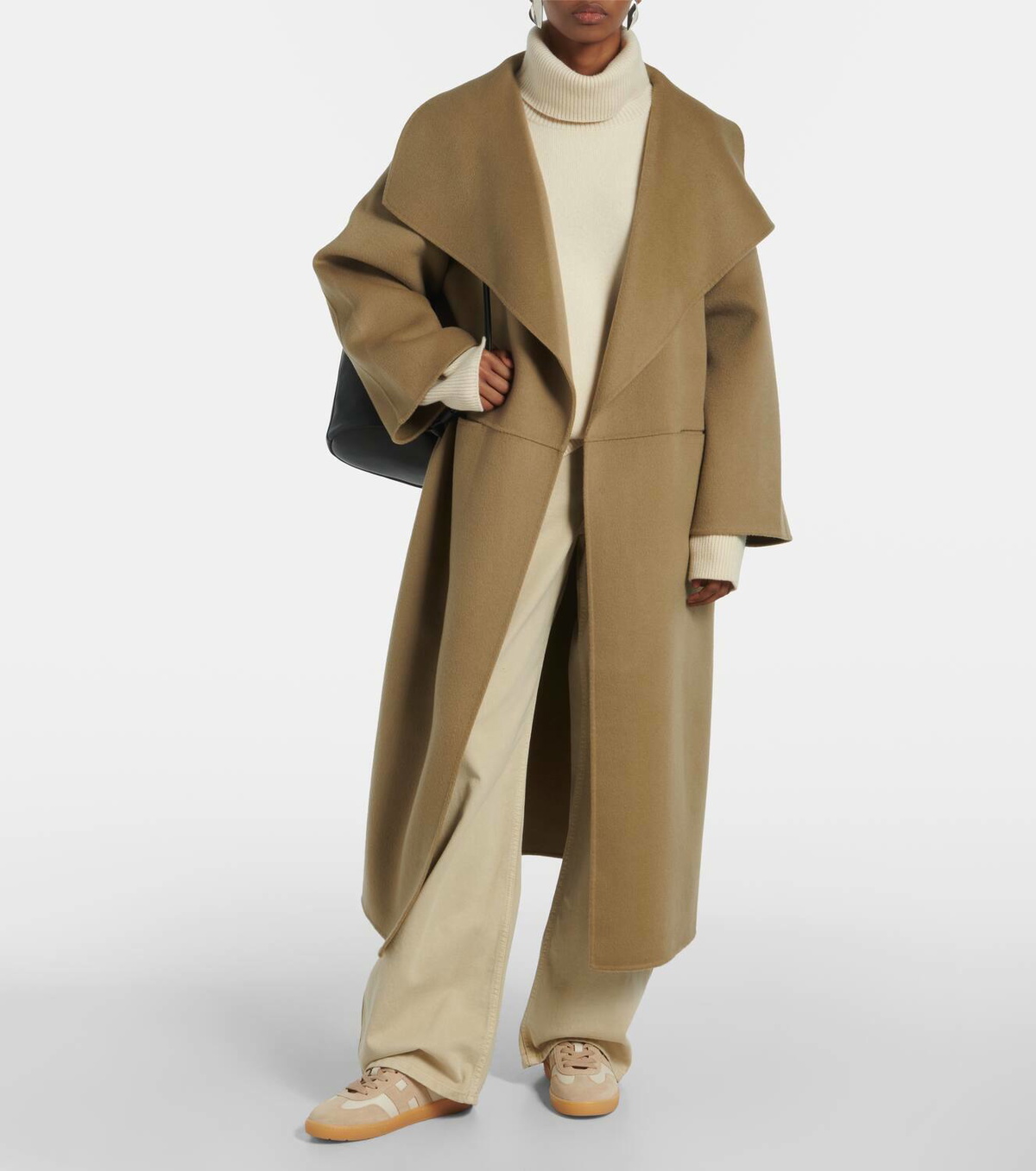 Hogan Cool suede-trimmed leather sneakers Hogan