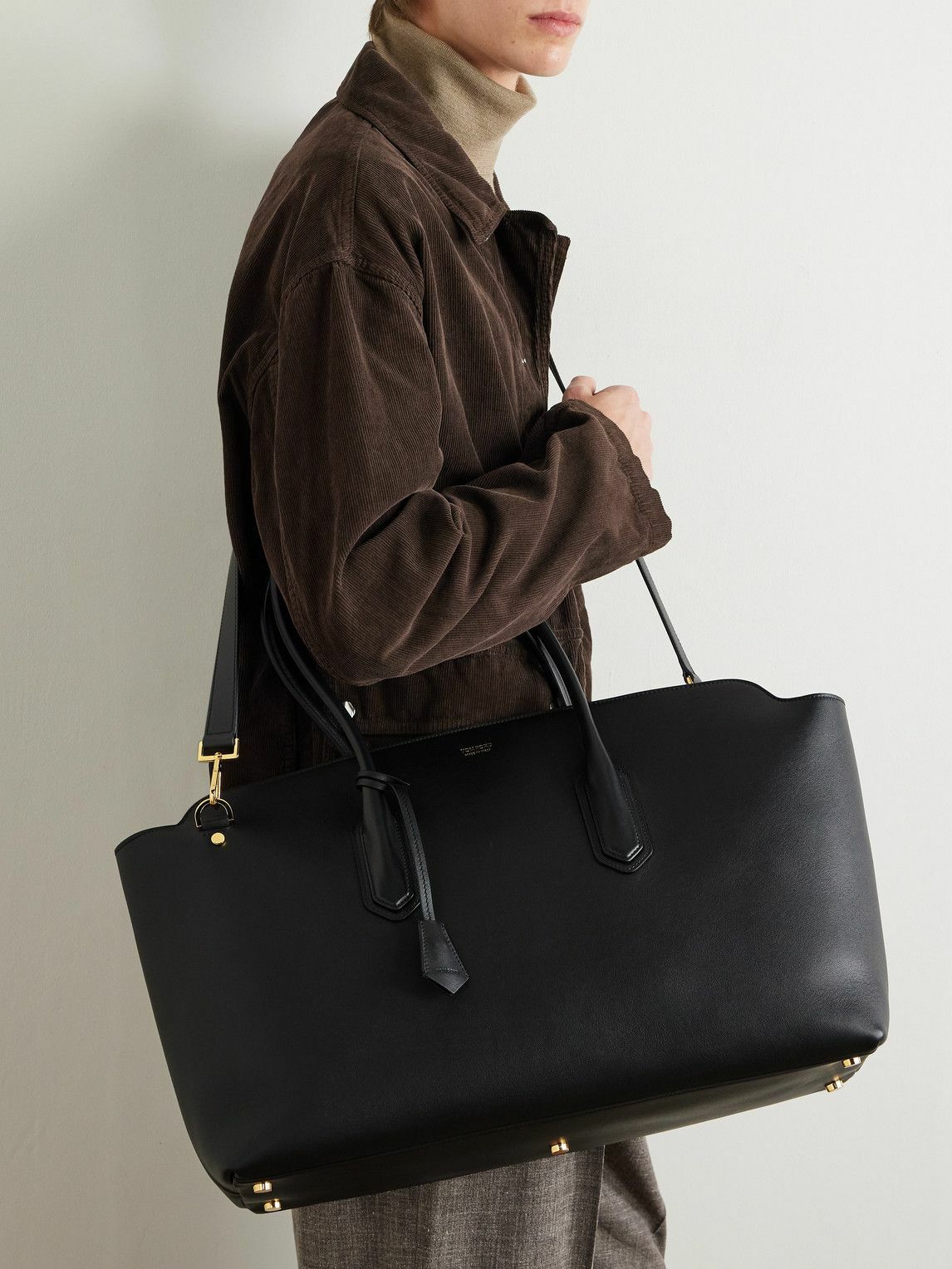 TOM FORD - Alexander East West Leather Tote Bag TOM FORD