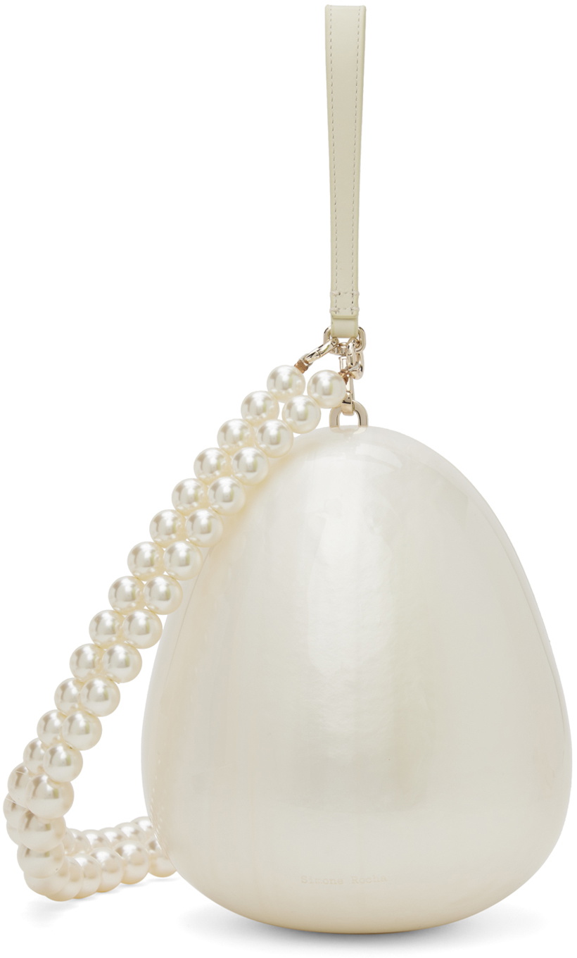 Simone Rocha Off-White Large Egg Bag Simone Rocha