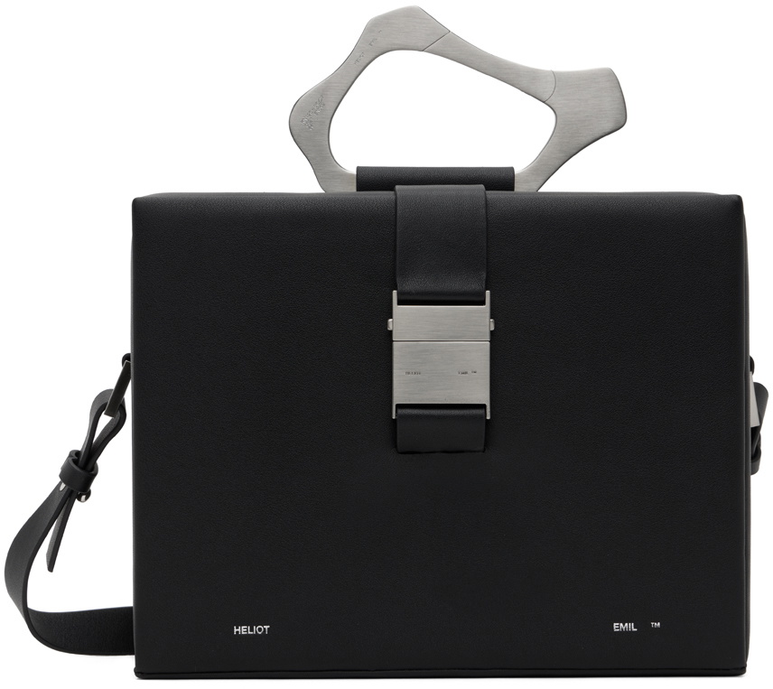 HELIOT EMIL Black Excluse Box Bag Heliot Emil