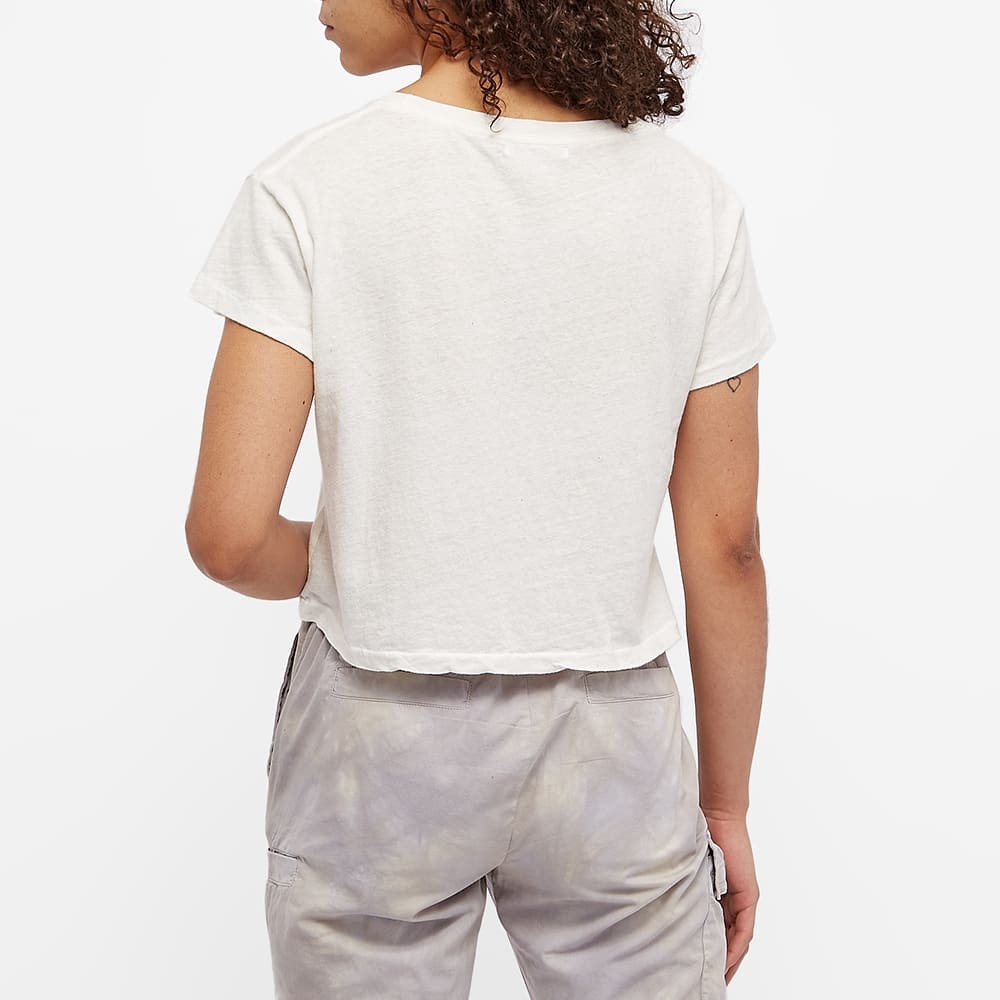 John Elliott Women's Jersey Cropped T-Shirt in Chalk John Elliott