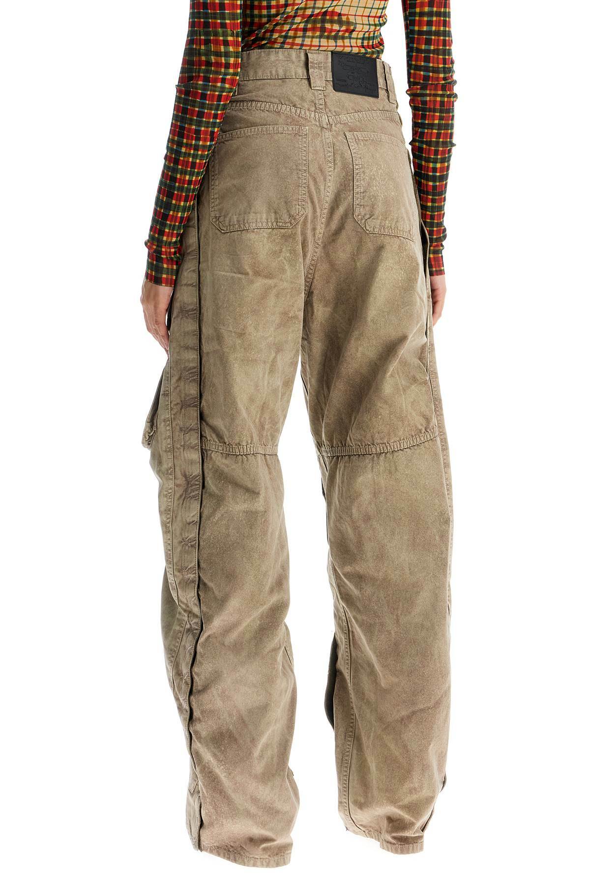 Y PROJECT velcro cargo pants with Khaki Y/Project