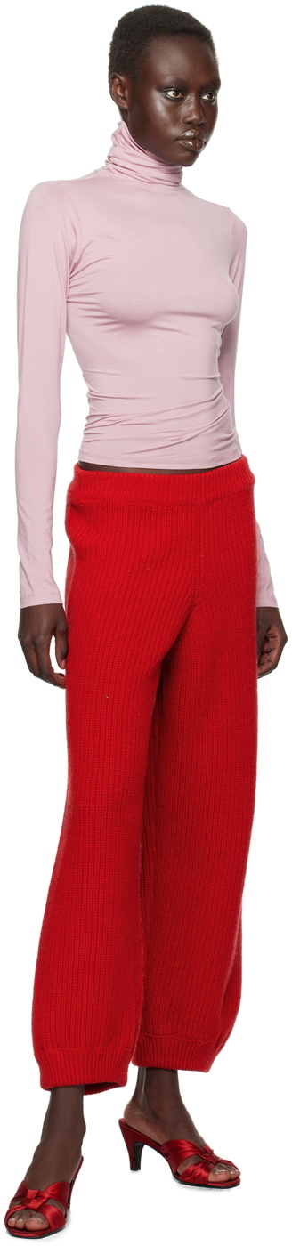 Baserange Red Mea Lounge Pants Baserange