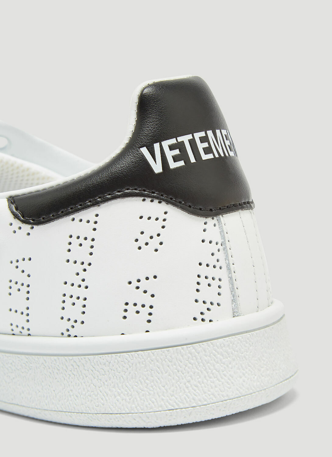 Vetements Perforated Logo Sneakers Vetements