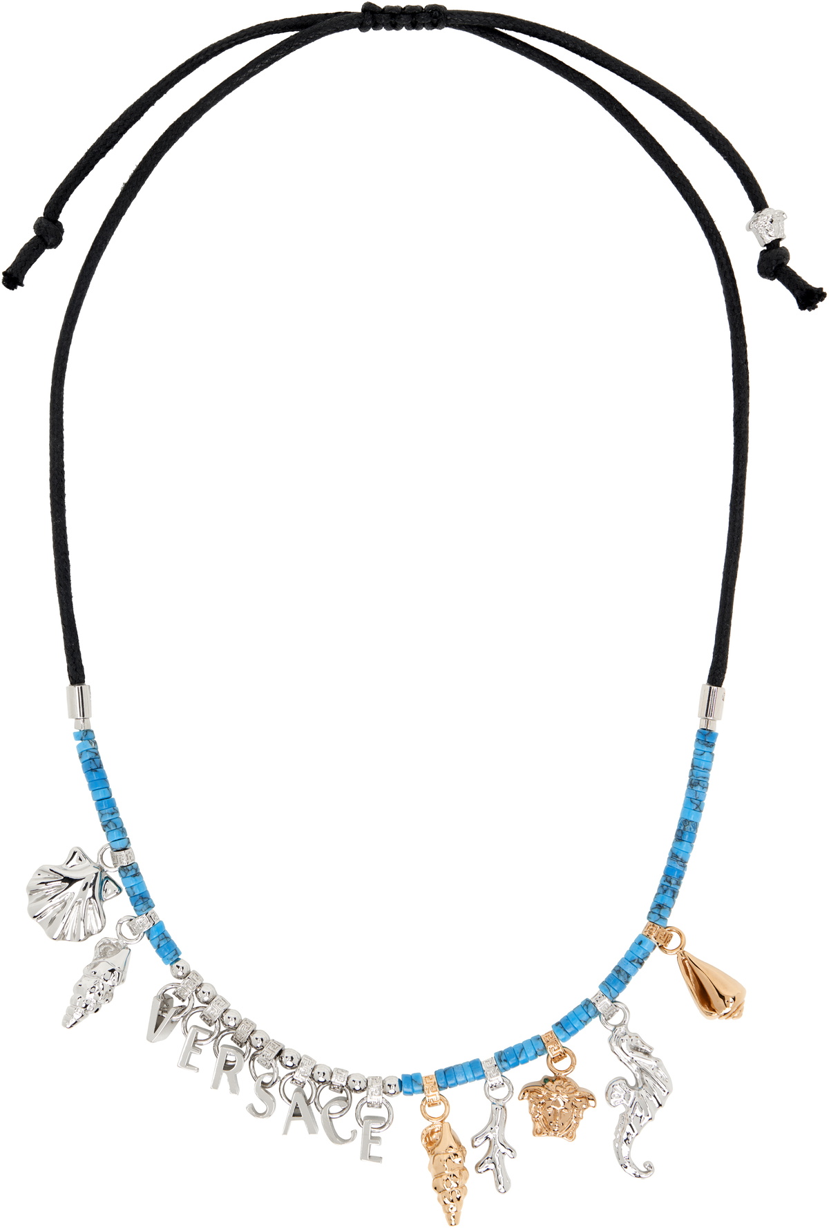 Versace 'Icons De La Mer' Beaded Necklace Versace