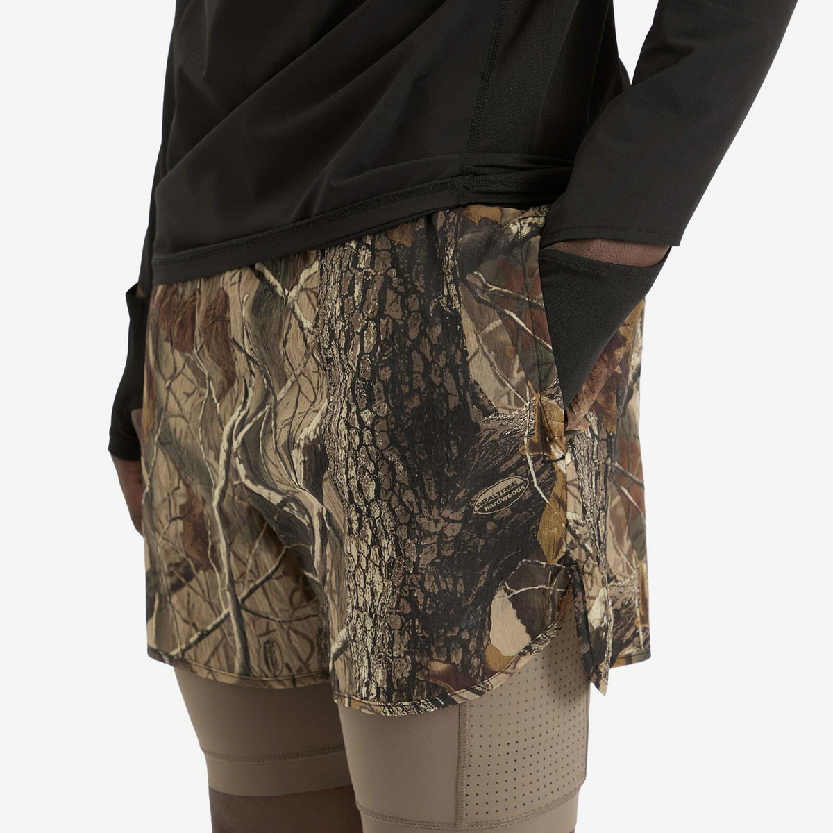 Represent Men's 247 2 in 1 Run Short in Real Tree Represent