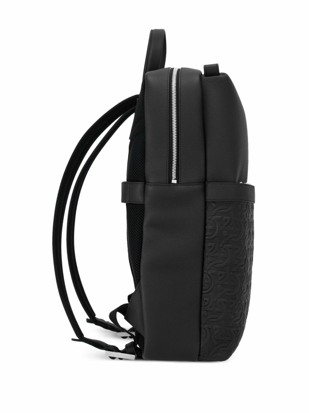Ferragamo Black Gancini Leather Backpack Salvatore Ferragamo
