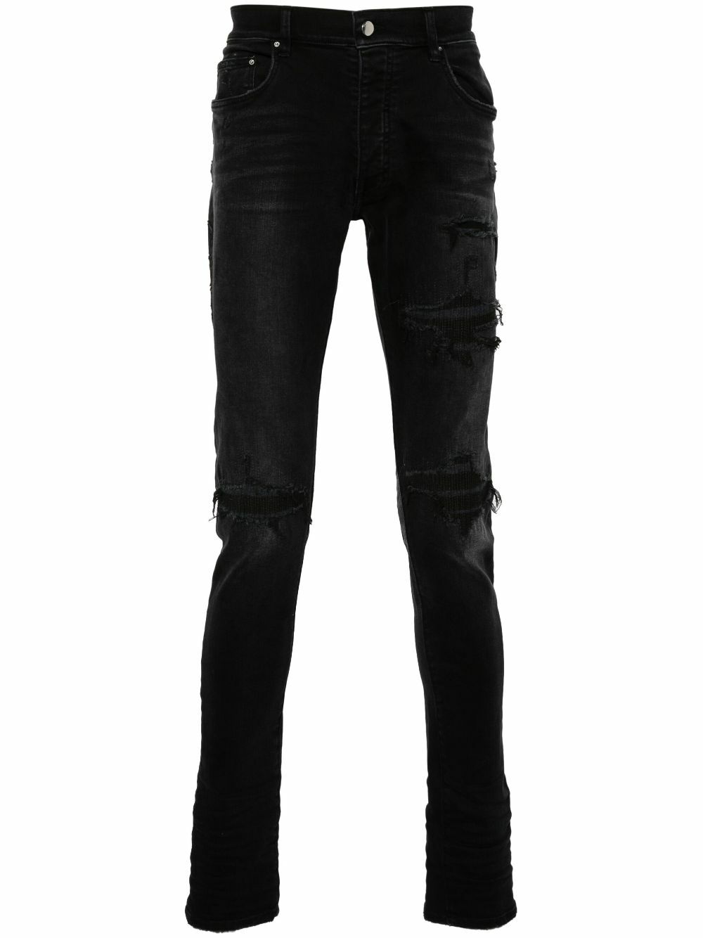 AMIRI Black Ripped Skinny Jeans Amiri
