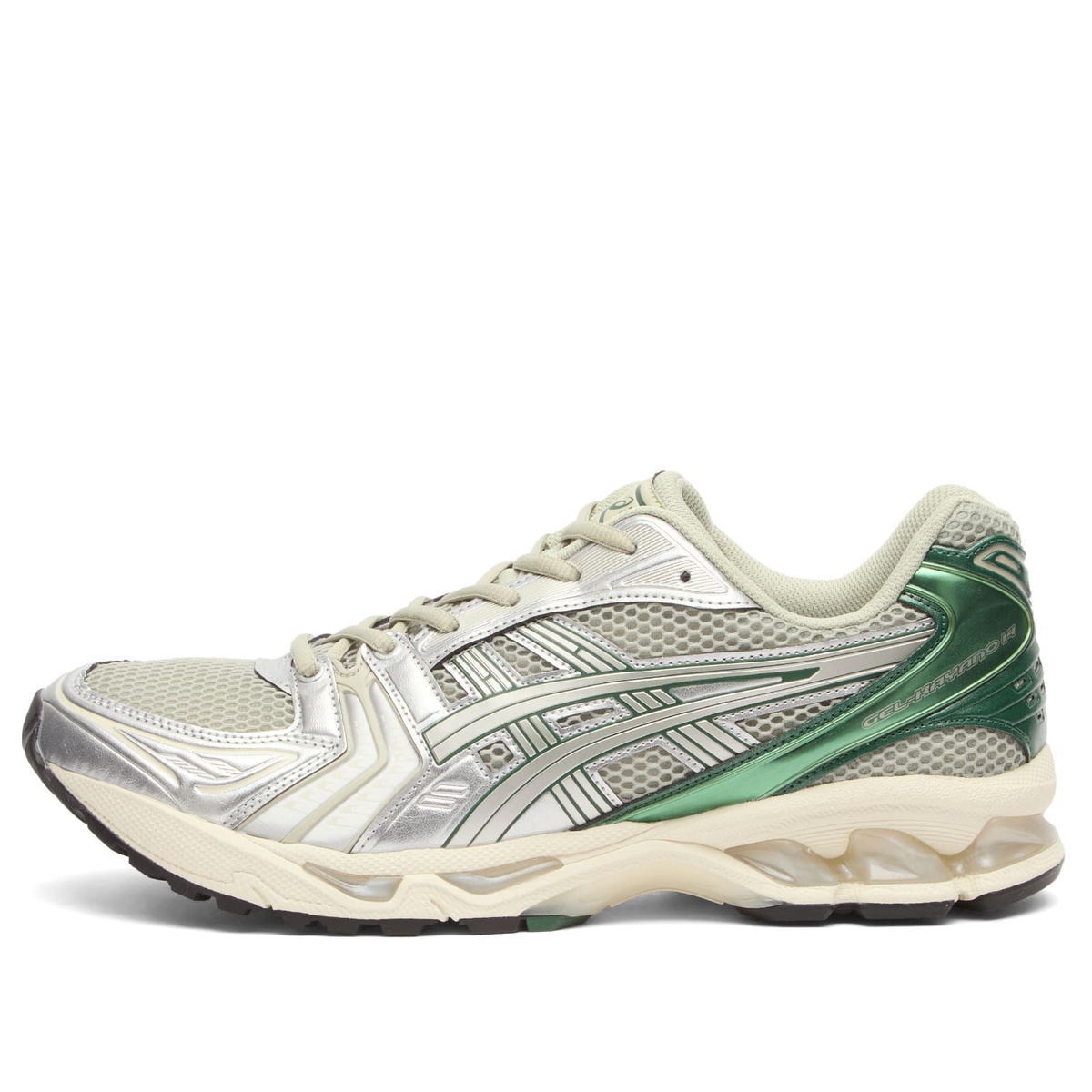 Asics GEL-Kayano 14 Sneaker in Dried Leaf Green/Pure Silver ASICS