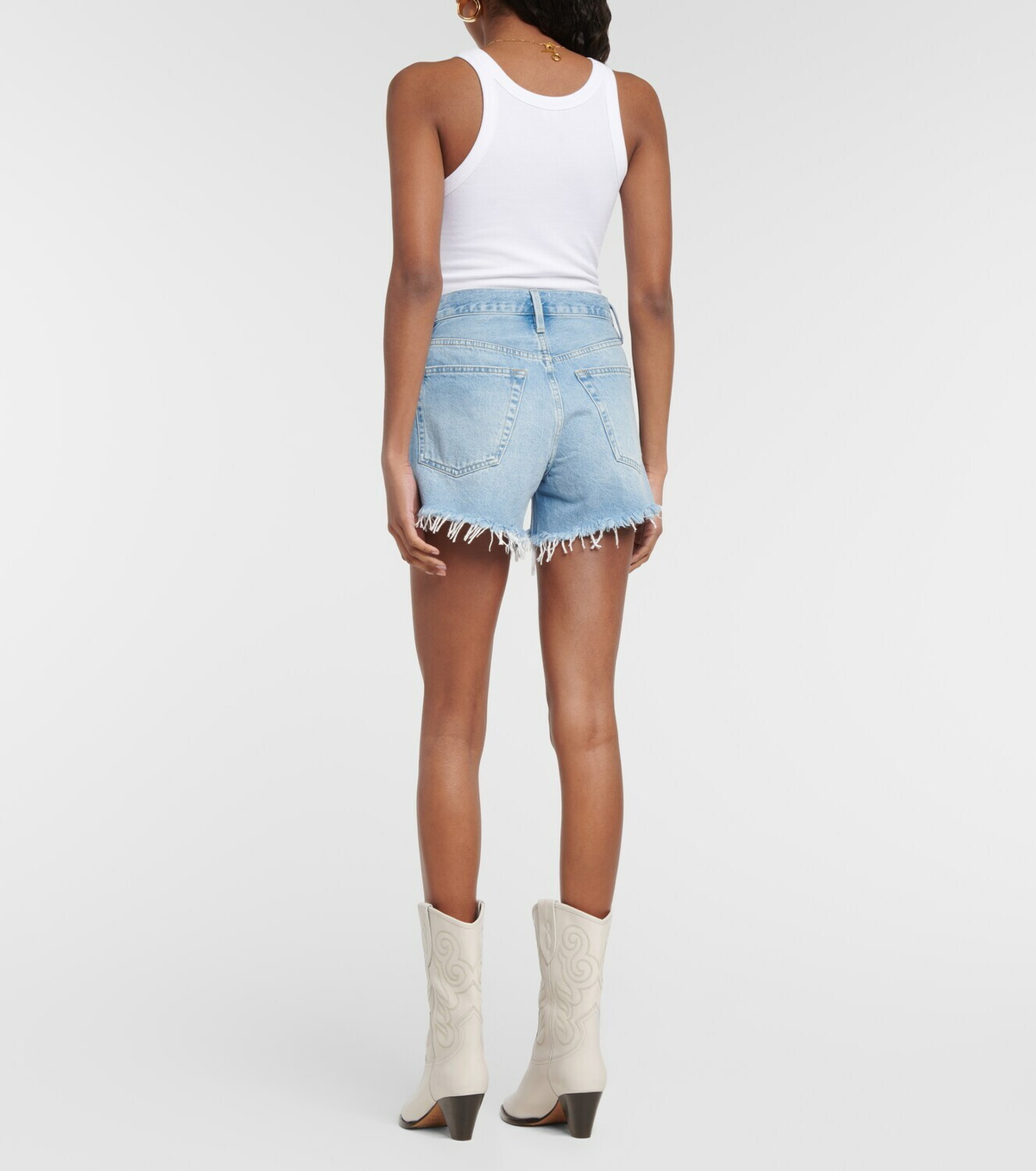 Frame - Le Super High denim shorts Frame Denim