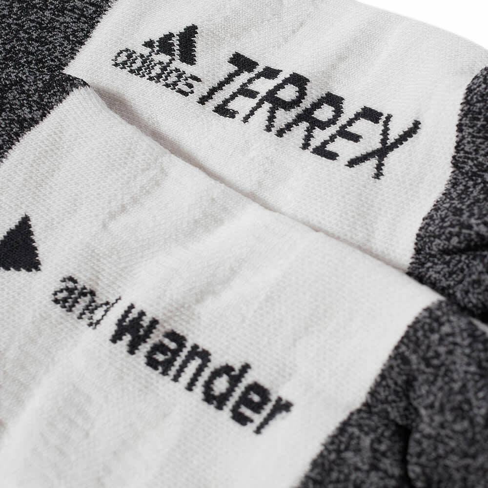 Adidas Terrex x And Wander Wool Sock in Orbit Grey/Pantone adidas