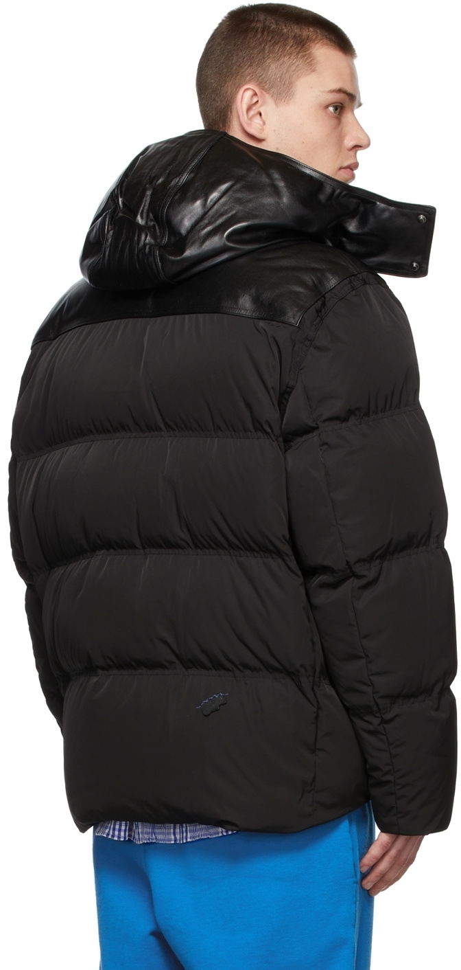 ADER error Black Down Puffer Jacket ADER error