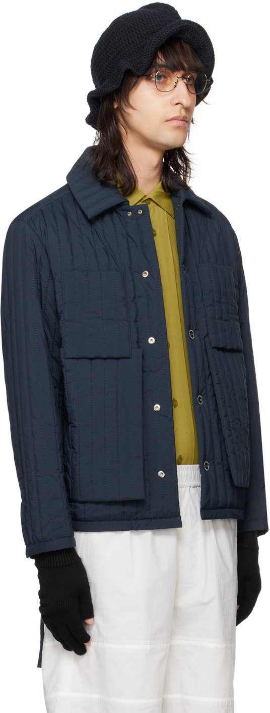 Craig Green Navy Quilted Jacket Craig Green