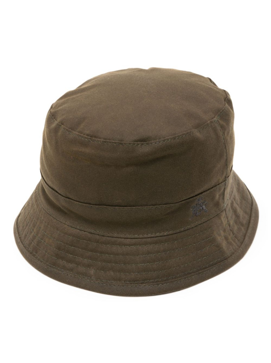 BARACUTA - Waxed Cotton Bucket Hat Baracuta
