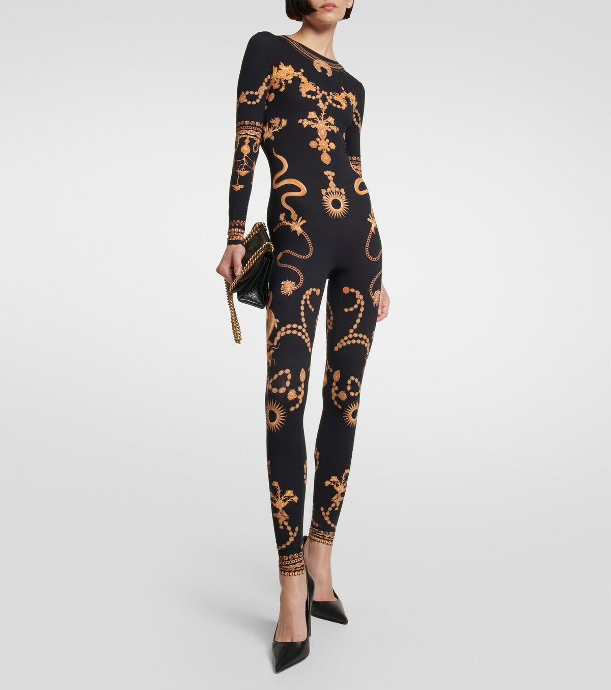 Marine Serre Printed catsuit Marine Serre
