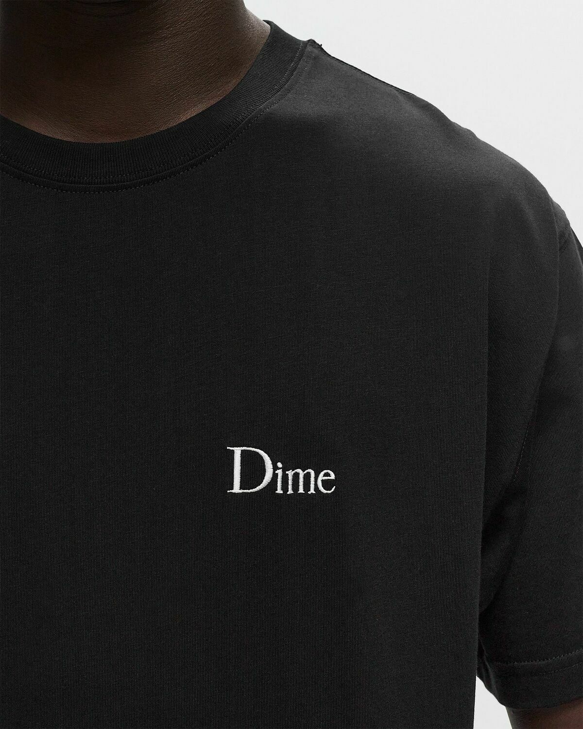 Dime MTL Classic Small Logo T-Shirt Black Mens Shortsleefe Dime