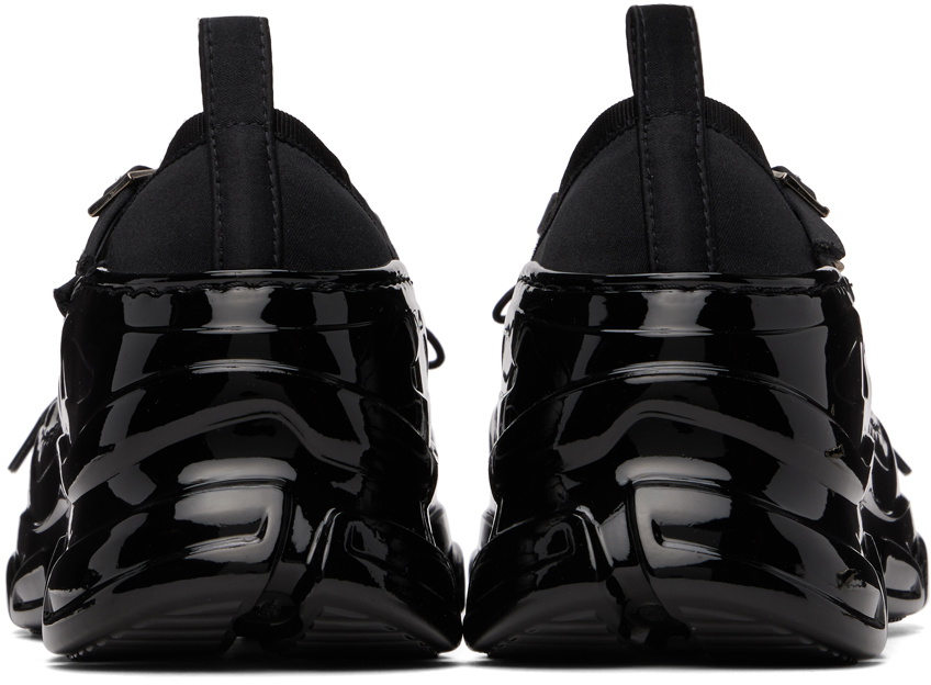 Simone Rocha Black Classic Criss Cross Tracker Ballerina Flats Simone Rocha