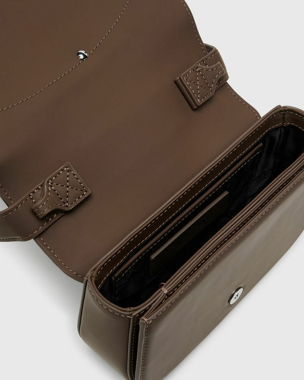 Diesel 1 Dr 1 Dr Shoulder Bag Brown Handbags Diesel