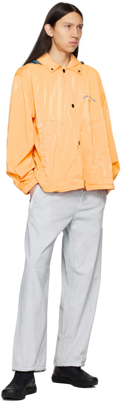 Stone Island Orange Prismatico Jacket Stone Island