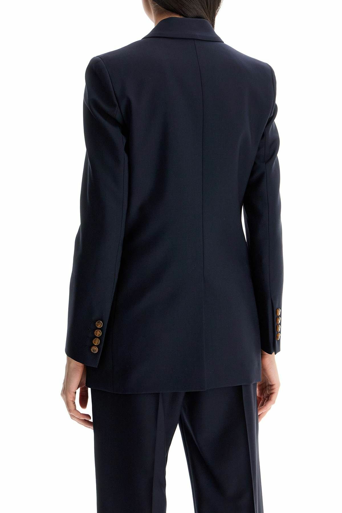 BLAZE MILANO navy blue virgin wool single-breasted blazer Blue Blaze Milano