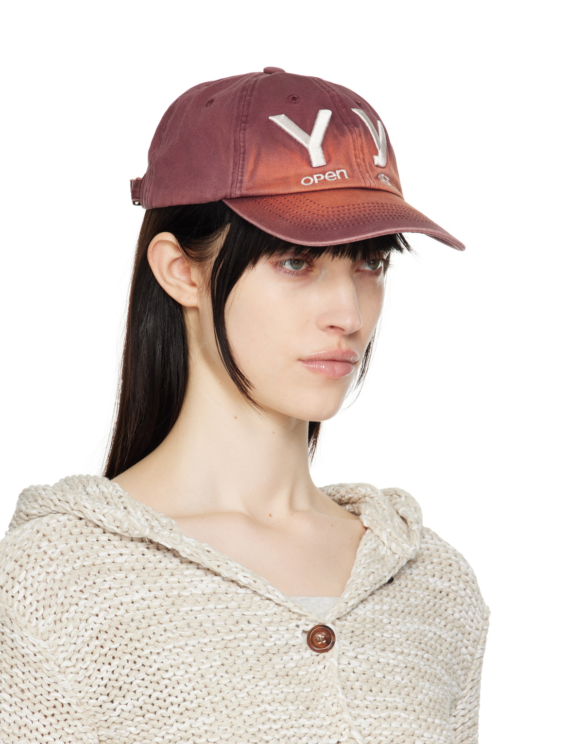 OPEN YY Red 'YY' Gradient Ball Cap OPEN YY