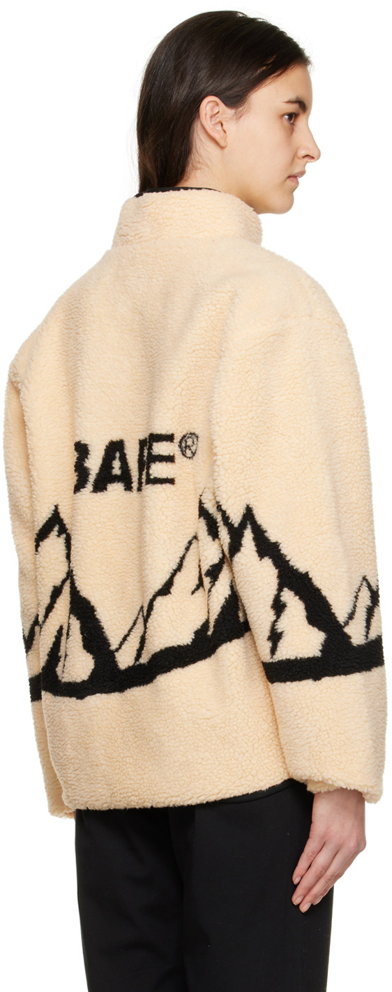 BAPE Beige Mountain Jacket A Bathing Ape