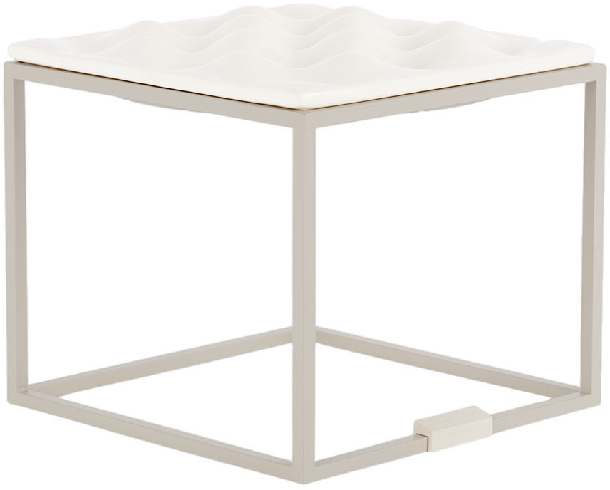 Pets So Good White Wave Slow Feeding Table