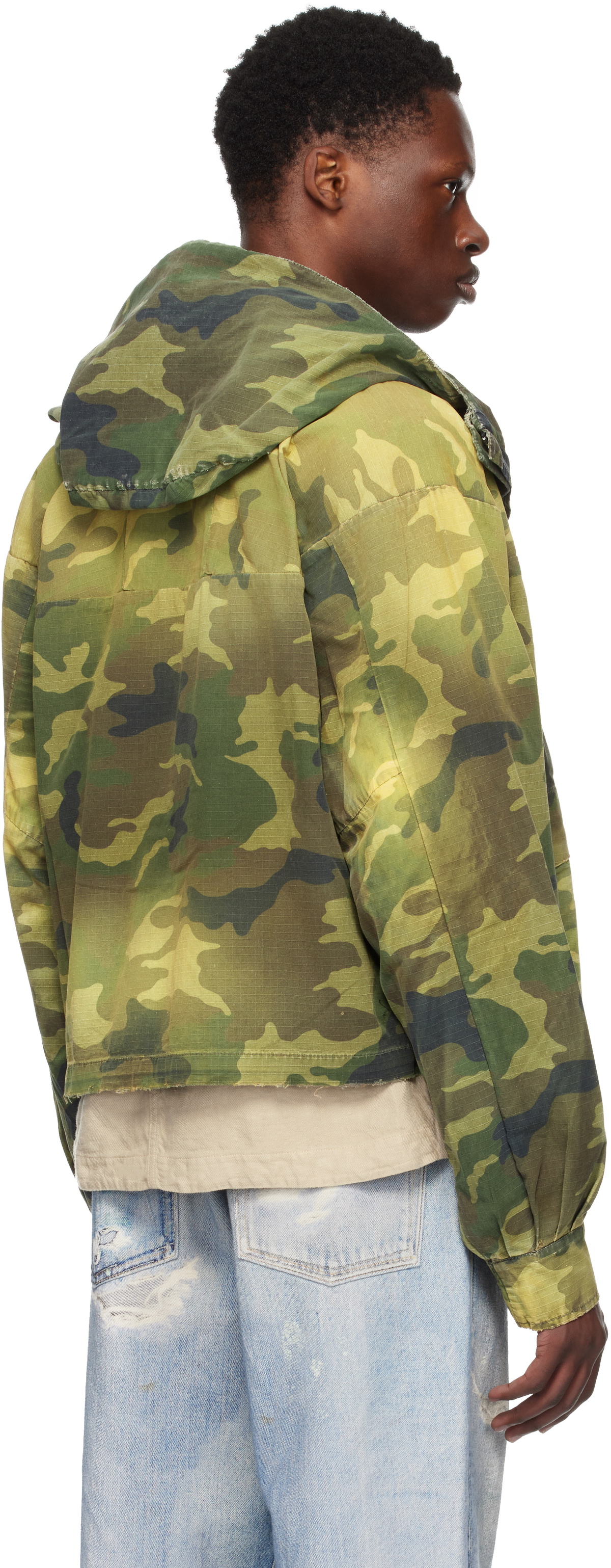 424 Khaki H Camo Jacket 424