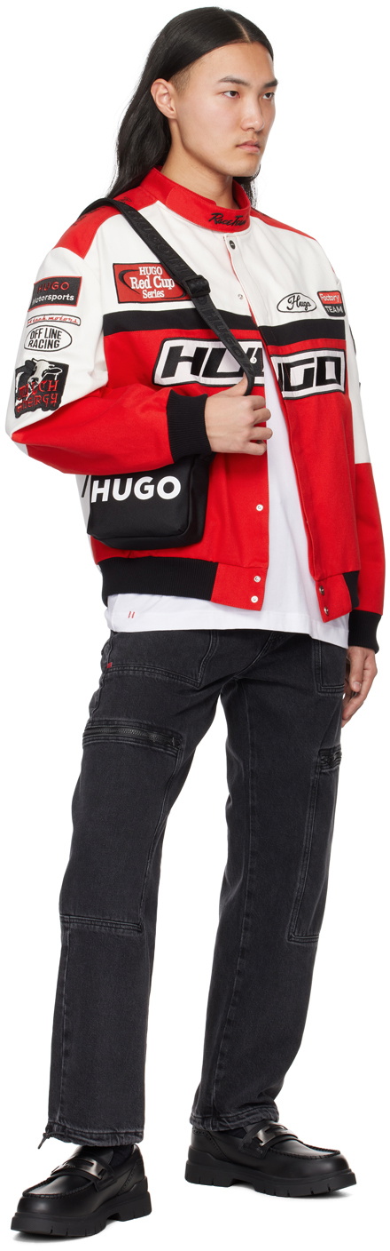 Hugo Black Ethon 2.0 Logo Bag Hugo Boss