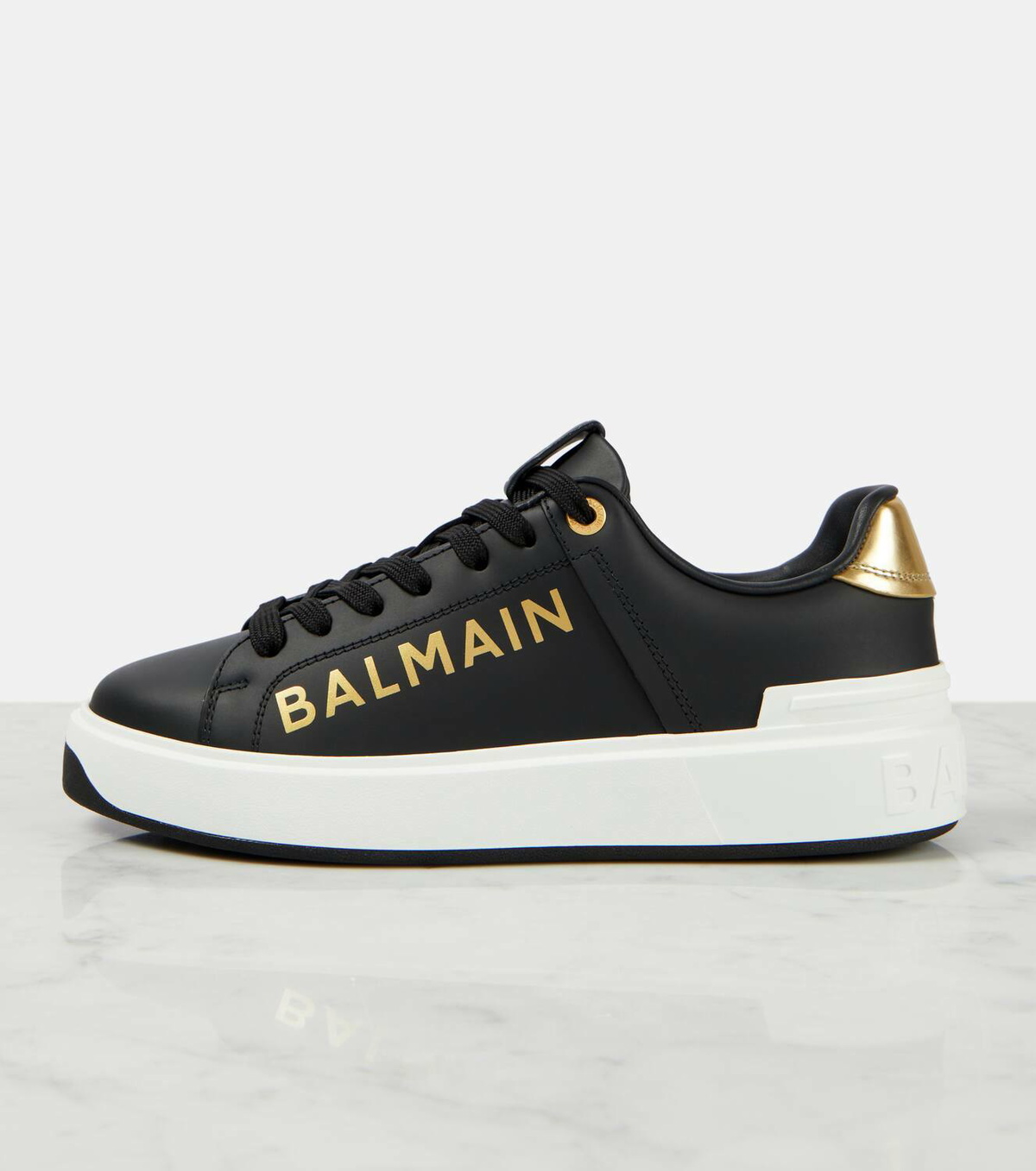 Balmain B-Court leather sneakers Balmain
