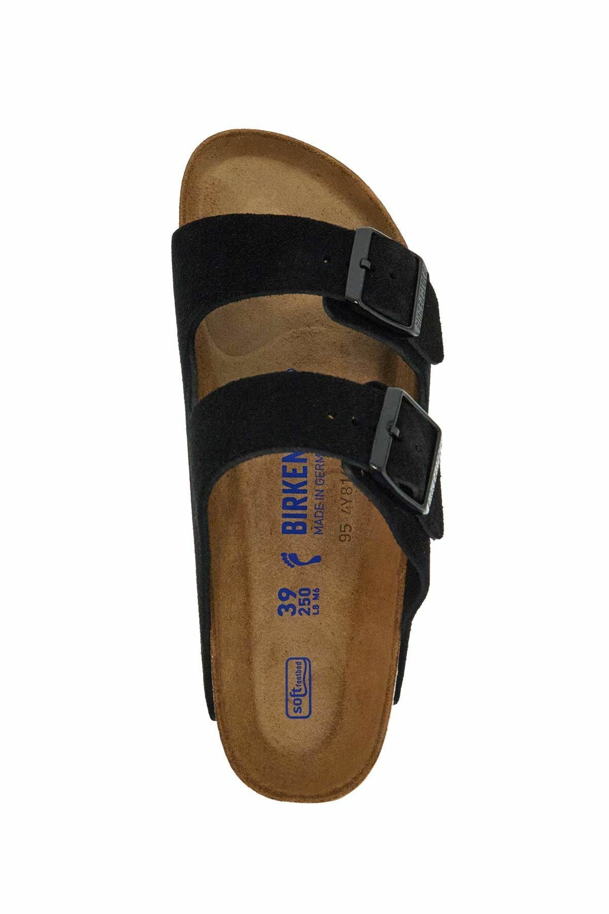 BIRKENSTOCK soft footbed arizona slides Black Birkenstock