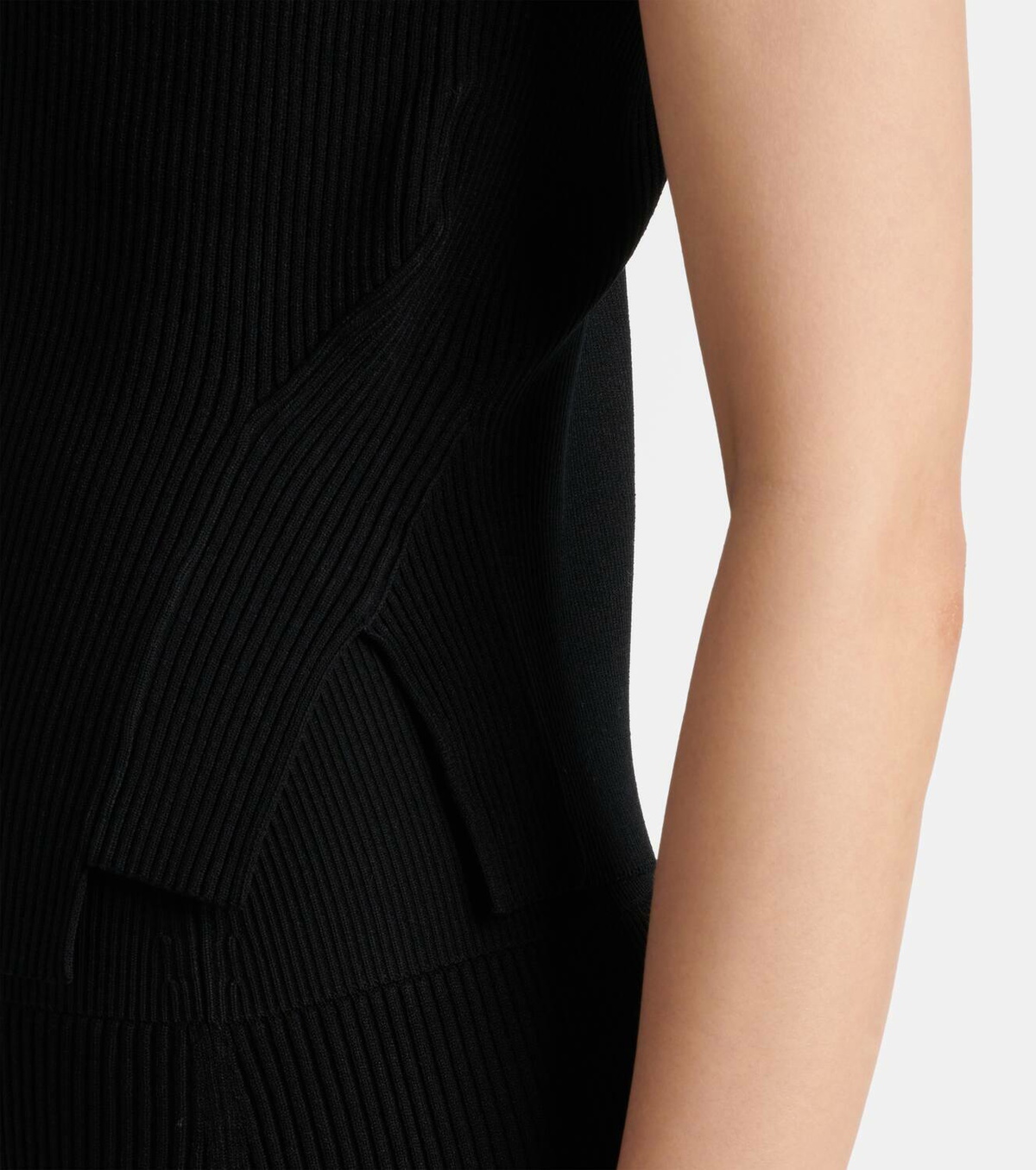 Victoria Beckham Ribbed-knit top Victoria Beckham