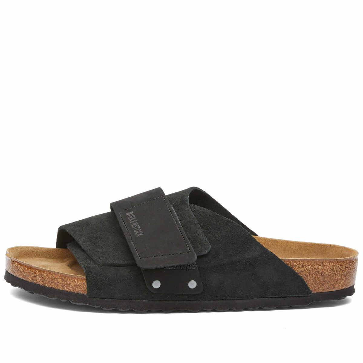 Birkenstock Men's Kyoto in Black Suede/Nubuck Birkenstock