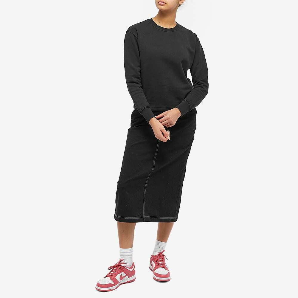 Colorful Standard Women's Classic Organic Crew in Deep Black Colorful ...